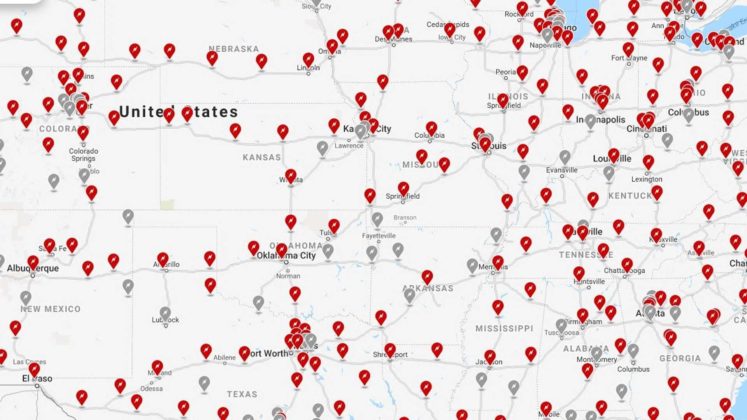Tesla Shows Map of Brand New Charging Stations Over Europe and USA ...