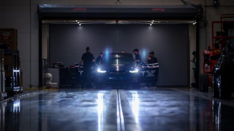 Tesla Crash Lab: Exclusive Walkthrough of This Top-secret Facility ...
