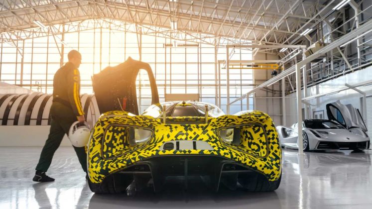 New Assembly Hall For Evija Electric Hypercar at Lotus Headquarters ...