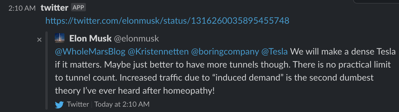 Elon Musk Mentions "Dense Tesla" In Now Deleted Tweet