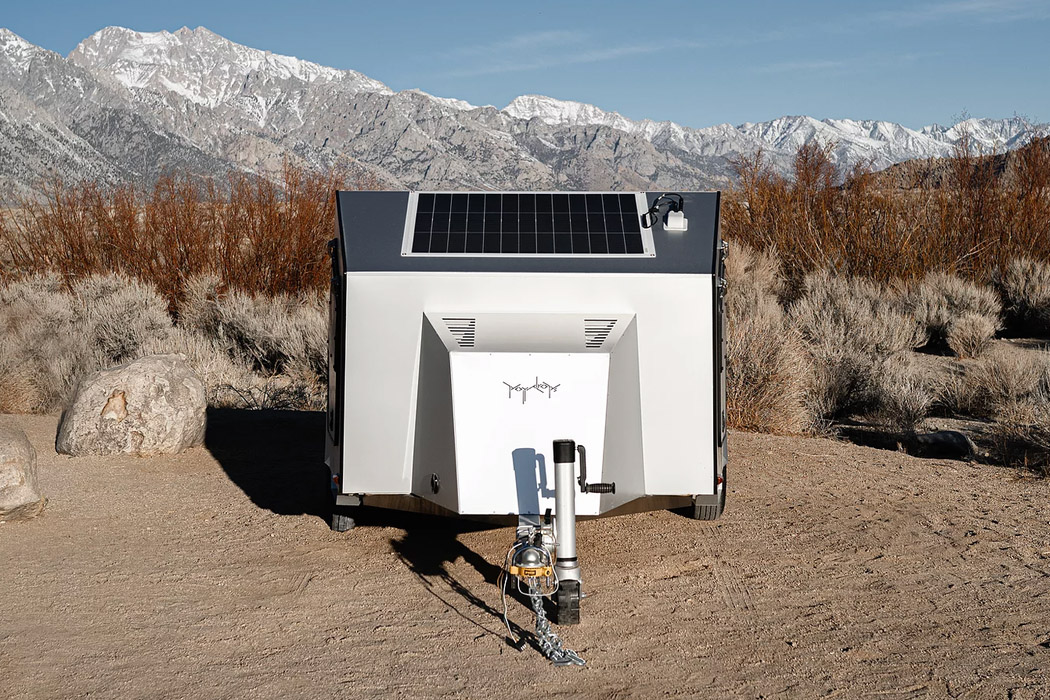 New EV Caravan with Solar Panels and a Backup Battery of Up to 12 kWh